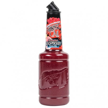 Finest Call 1 Liter Premium Raspberry Puree Drink Mixer